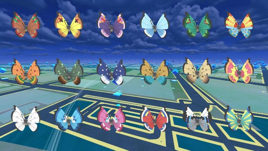 Wo man alle Vivillon-Muster in Pokemon GO bekommt – Standorte & Karte ...