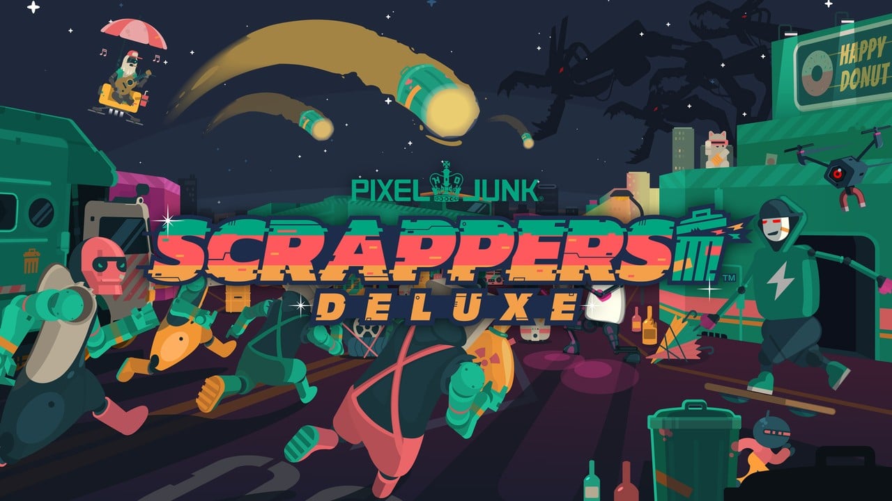 PixelJunk Scrappers Deluxe wird dieses Jahr auf der Switch aufräumen ...