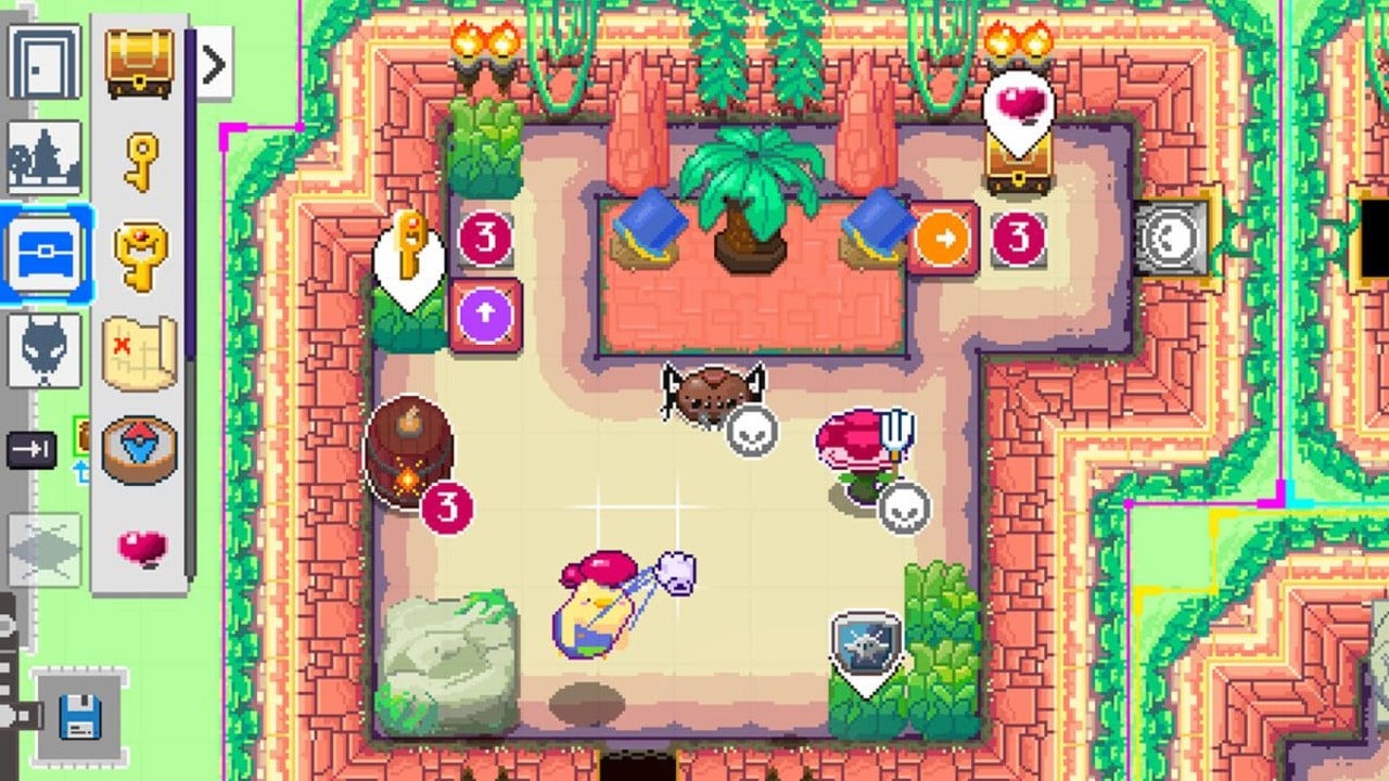 Super Dungeon Maker könnte so nah wie möglich an einem Zelda 'Mario ...