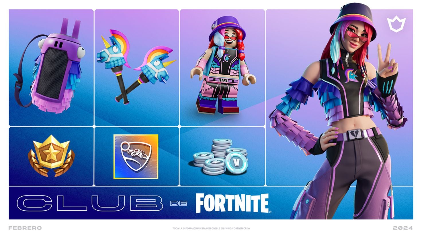 Holen Sie sich jetzt im Fortnite Club im Februar 2024 den neuen Lana ...