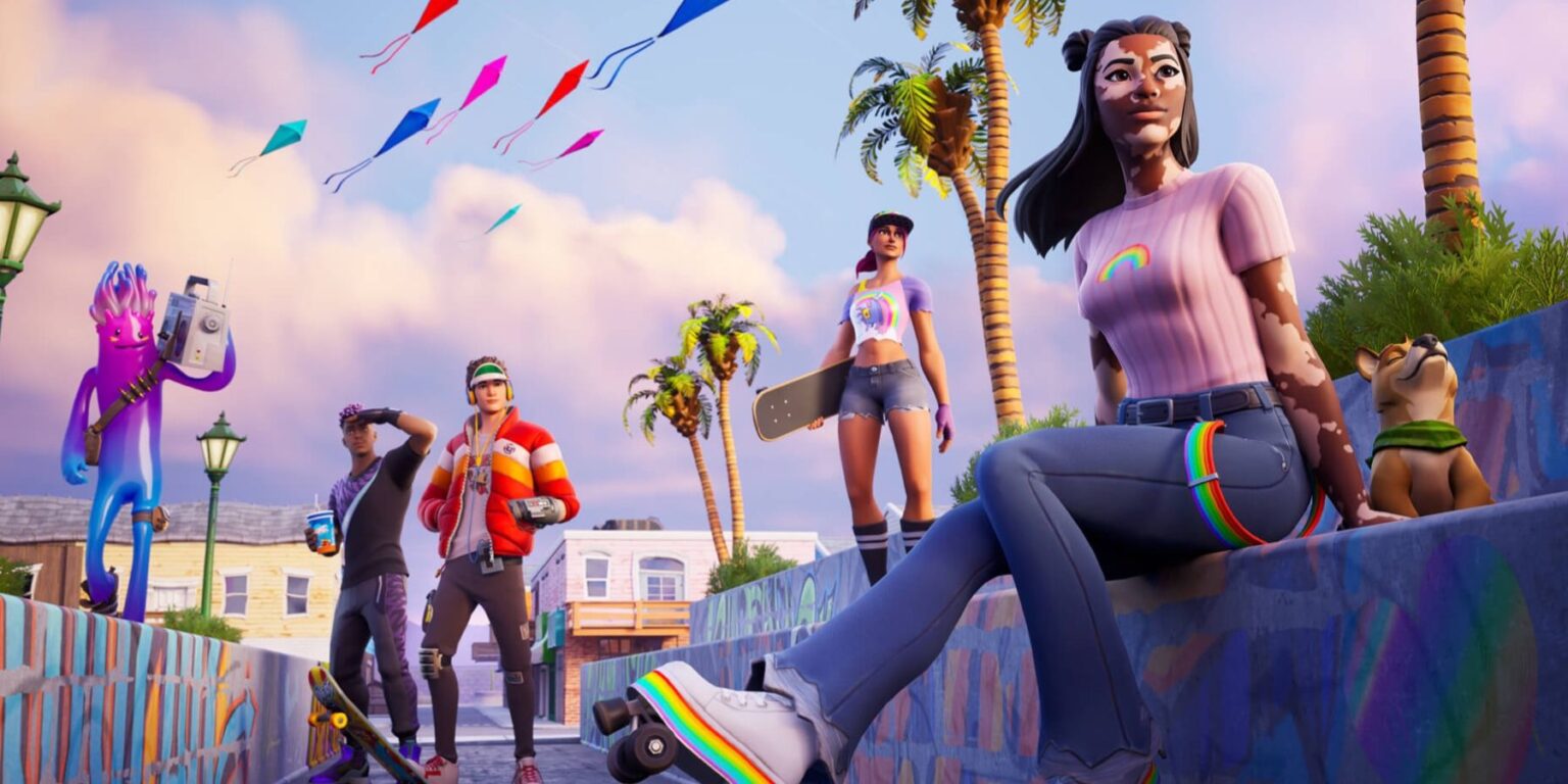 Benutzerdefinierte Benutzeroberfläche für Fortnite Creative, ein mit ...
