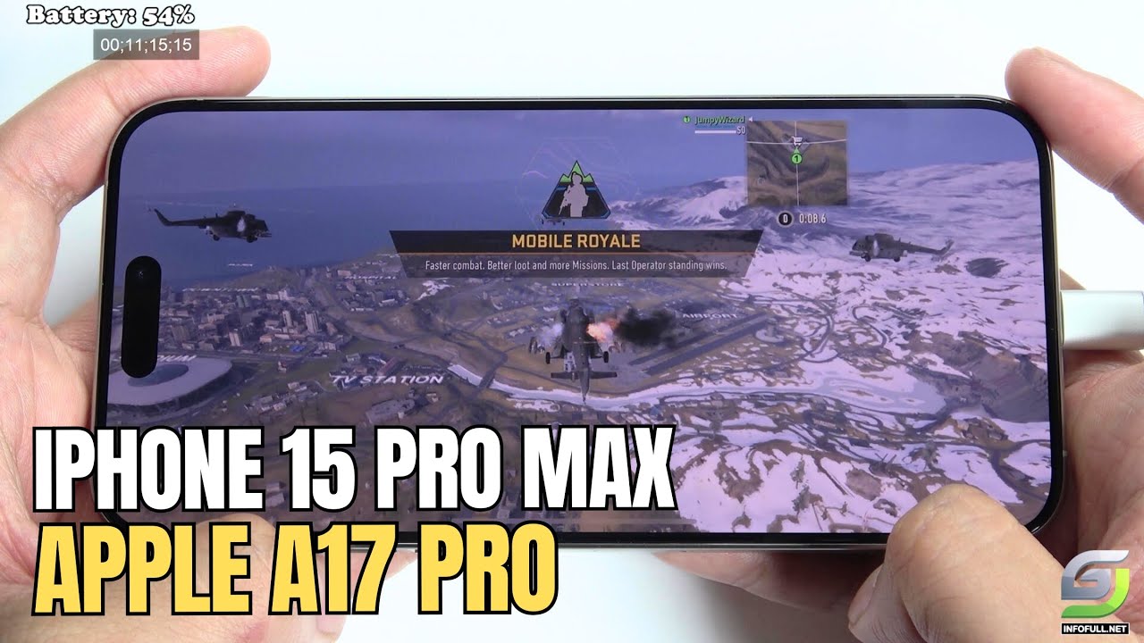 iPhone 15 Pro Max Gaming-Rezension Call of Duty Warzone Mobile Update ...