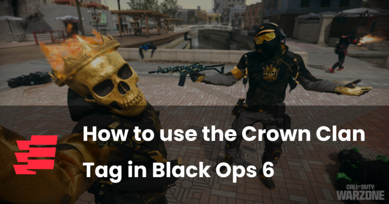 Verwendung des Crown-Clan-Tags in Black Ops 6 - Creo Gaming