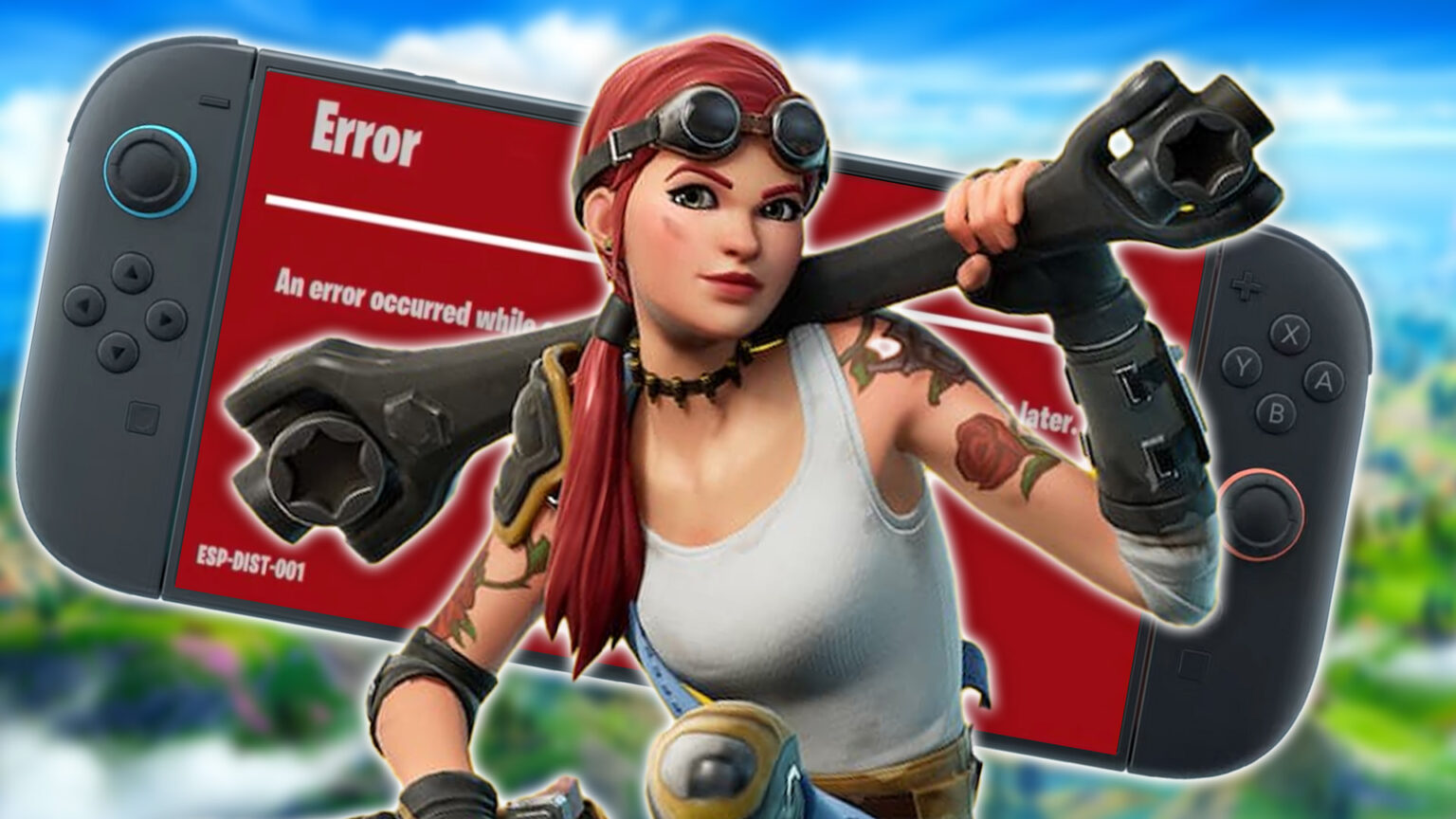 ESP-DIST-001-Fehler auf Switch 2 in Fortnite: Wie kann man ihn beheben ...